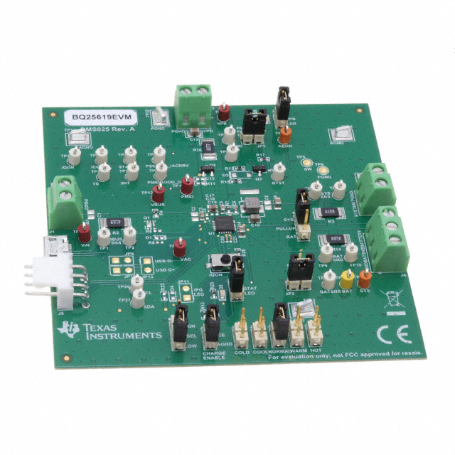 BQ25619EVM Texas Instruments | Development Boards, Kits, Programmers | DigiKey